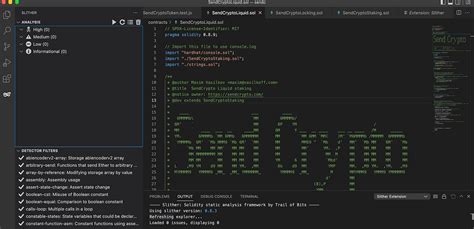 Simplest Way To Run Slither For Your Smart Contract Project By Maxim Vasilkov Coinsbench