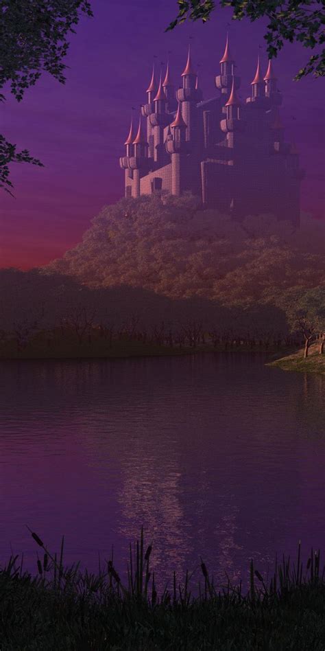 Завантажити шпалери на робочий стіл ПК Фантазія Замок Замки безкоштовно 176070