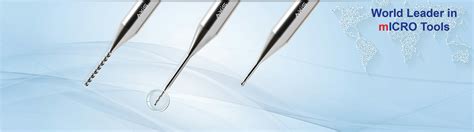 Cutting Tools For Micro Machining Micro Drills Micro End Mills