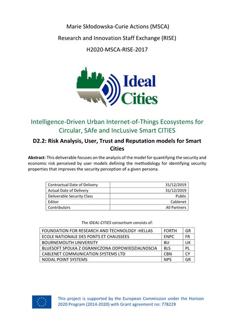Intelligence Driven Urban Internet Of Things Ecosystems For Circular Safe And Inclusive Smart