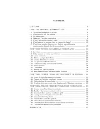 Quick Introductions To Tensor Analysis Pdf