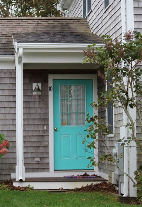 Seaside Cottage Teal Door Turquoise Door Aqua Door