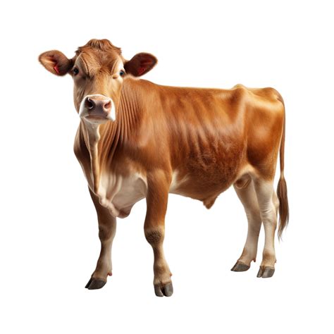 Cow No Background Modern Design And Symbolism In Digital Art