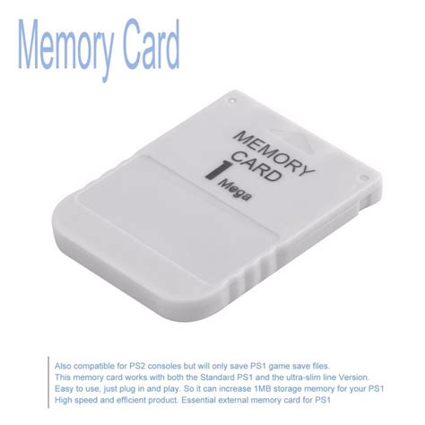 For PS1 Memory Card 1 Mega Memory Card For Playsta Grandado