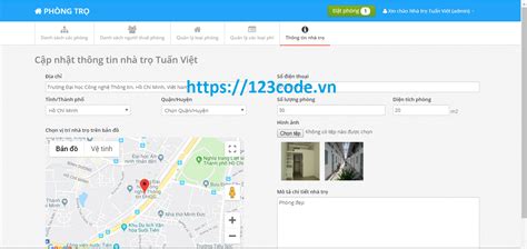 Tải Source Code Phần Mềm Quản Lý Phòng Trọ Php Codeigniter Framework Full Data