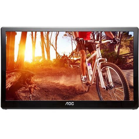 AOC E1659FWU 15 6 Inch HD USB 3 0 Portable Monitor E1659FWU PC Shopper