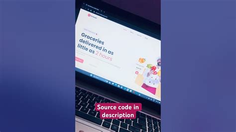 Create A Food Delivery Website With Html Css And Bootstrap How To Create Html Css Web Landing