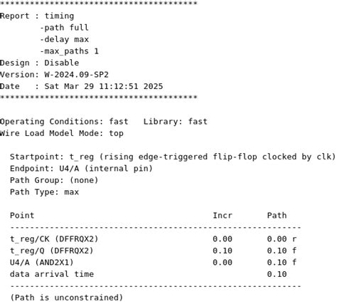 Sdc命令详解：使用setdisabletiming命令进行约束set Disable Timing Csdn博客