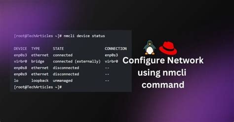 Configure Network Using Nmcli Command In Linux Centosubuntu