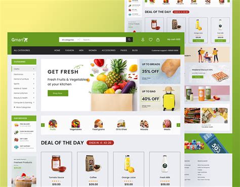 Ecommerce Web Ui Design Behance