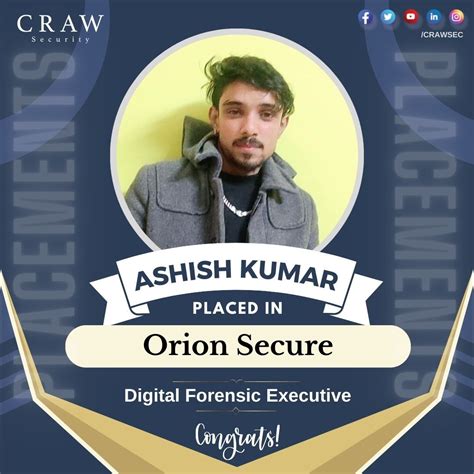 Crawsec Cybersecurity Orionsecure Hacking Hackers Recruitement Jobs Placements Career