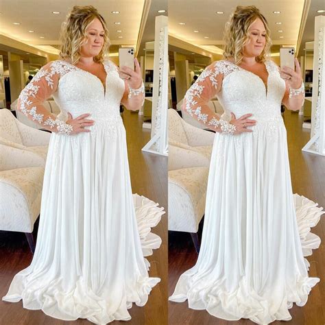 Casual Plus Size Wedding Dresses