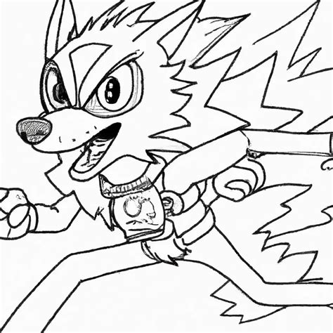Sonic Lobo Desenhos Para Colorir E Imprimir Gr Tis
