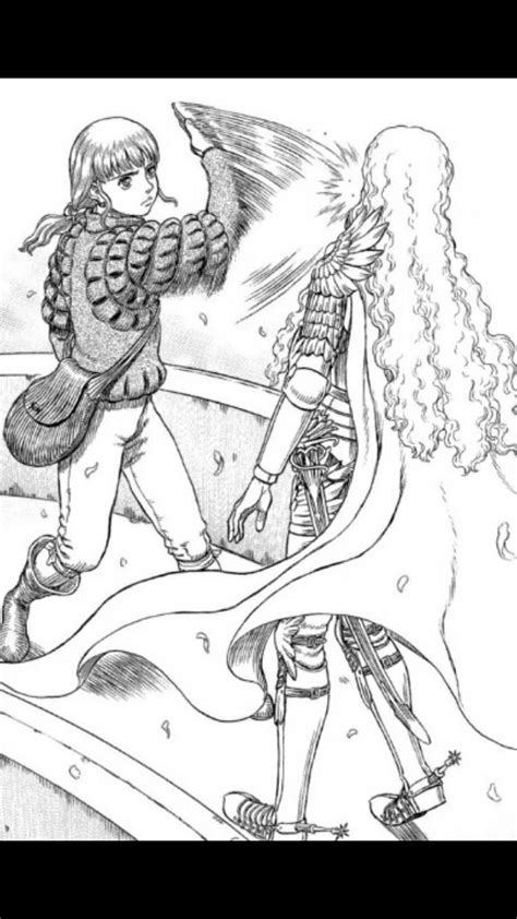 Rickert Estapeando Griffith Melhores Mangas Berserk Mangá Preto E