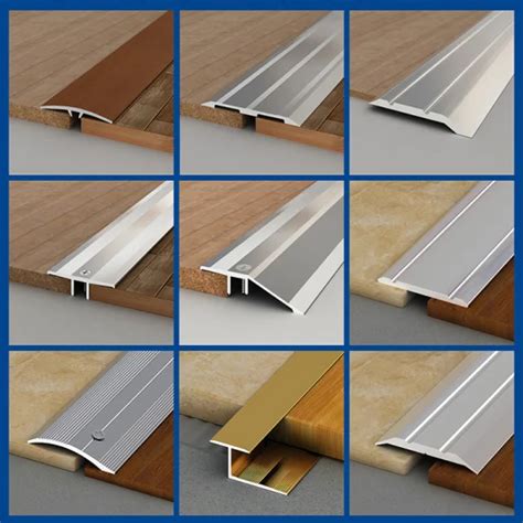Door Threshold Aluminum Floor Tile Edge Trim Laminate Floor Transition