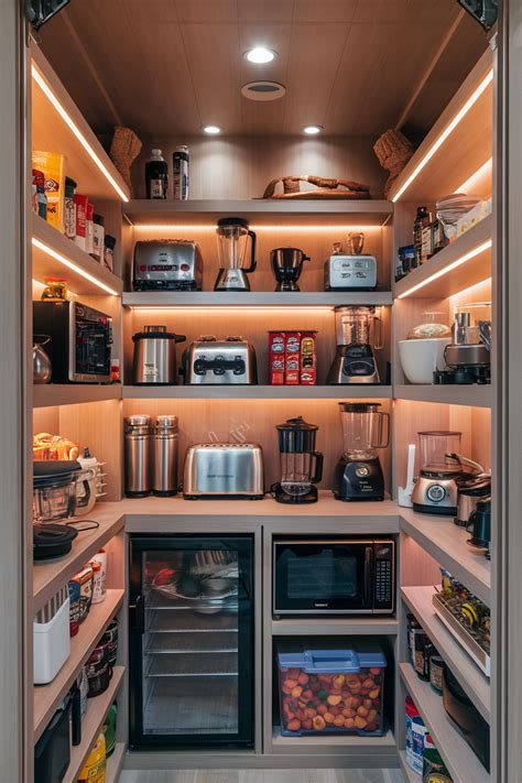 Small Pantry Closet 42 Ideas Under Shelf Baskets For Added Storage In