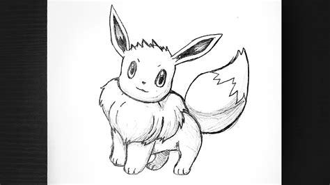 How To Draw Eevee How To Draw Pokemon Easy Step By Step Youtube