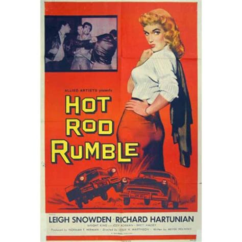 Hot Rod Gang Film Poster 1958 For Sale At 1stdibs
