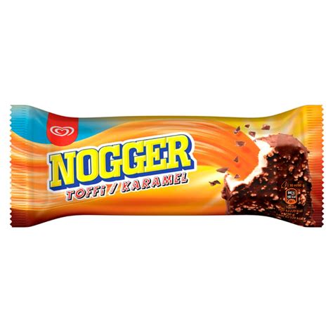 Nogger Toffi Ice Cream 90ml Tesco Groceries