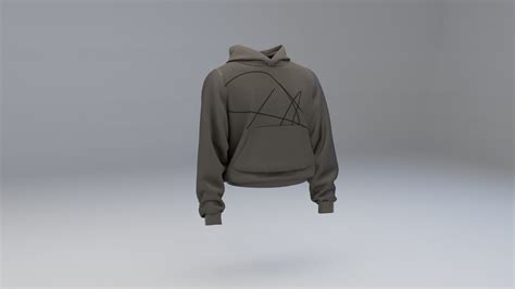 Hoodie 3d Model Turbosquid 2162170