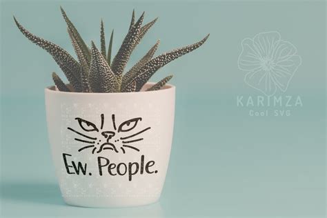 Ew People Svg Introvert Svg Funny Sarcastic Svg Cut File