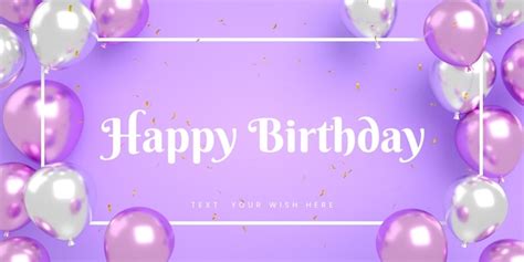 프레임이 있는 분홍색 인스타그램 소셜 미디어 포스트 템플릿을 위한 생일 축하 배너 초대 카드 프리미엄 Psd 파일