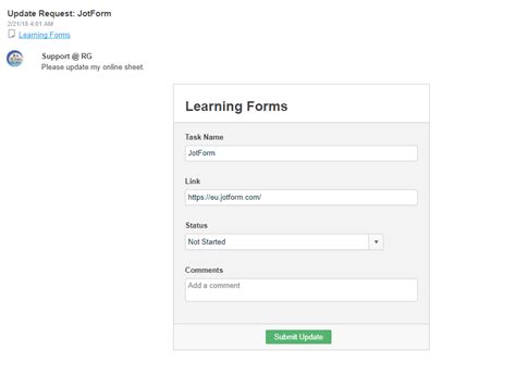 Smartsheet Set Up Update Requests To Increase Workflow Velocity