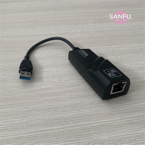 Jual USB 3 0 To Lan RJ45 Converter USB 3 0 ETHERNET ADAPTER Shopee Indonesia
