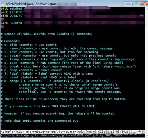Push Rejected，用git修改已提交的注释idea修改git提交备注 Csdn博客