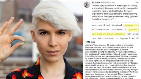 Notorious Trans Activist Brags About Supplying Illegal Cross Sex