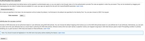 Unauthenticated Access Is Not Supported For This Identity Pool The