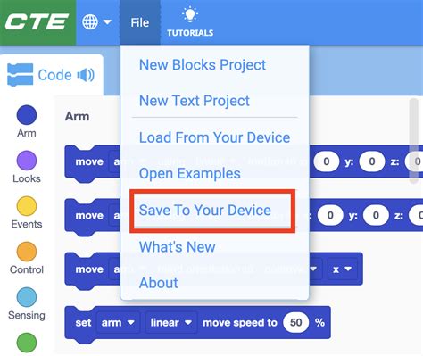 Unit 3 Coding Movements Introduction Vex Education