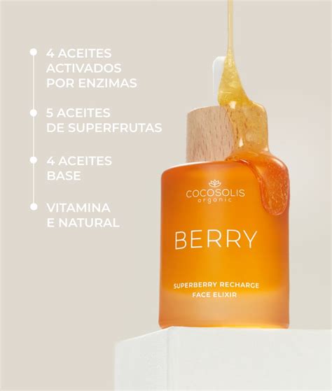 Berry Superberry Recharge Face Elixir Elixir Facial Súper Nutritivo Y