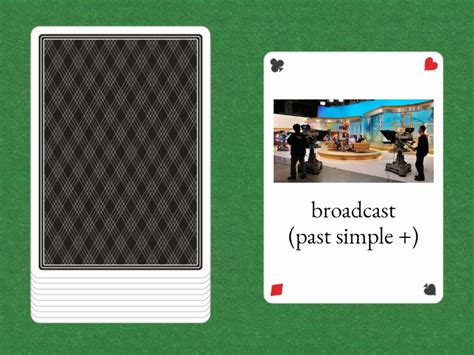 Irregular Verbs Same Form Random Cards