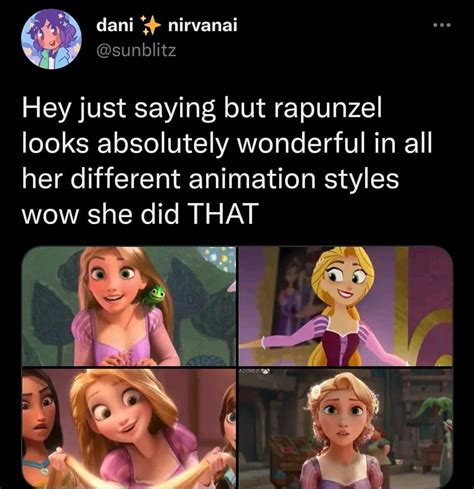Which Animation Style Of Rapunzel Do You Prefer R Tangled