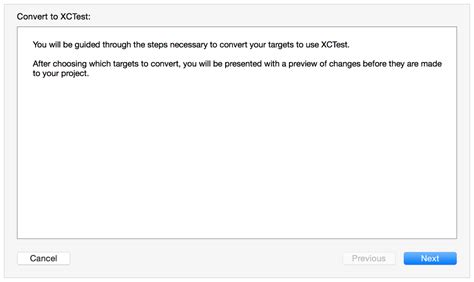 appendix b transitioning from ocunit to xctest