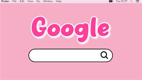 Pink Google Background