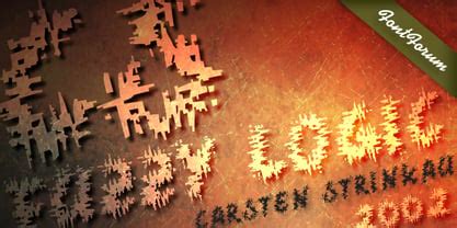 CS Fuzzy Logic Font Webfont Desktop MyFonts