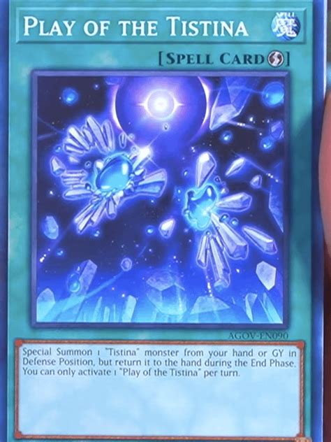 New 7 Tistina Supports In Age Of Overlord [agov] R Yugioh