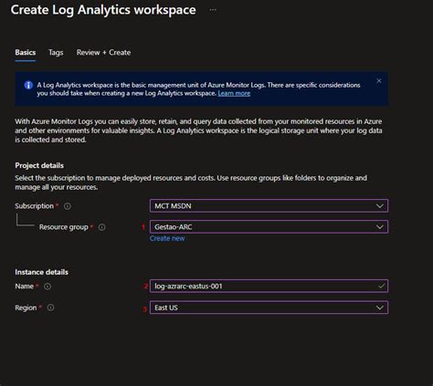 Criando Um Workspace Do Log Analytics Para Utilização Do Azure Arc Elton Bordim Microsoft