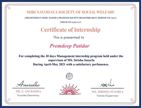 Premdeep Patidar On Linkedin Leadership Education Management Internship Opportunity