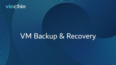 Vm Backup And Recovery【80 Live】 Youtube