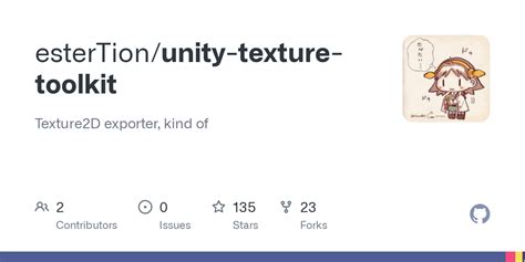 Github Estertion Unity Texture Toolkit Texture D Exporter Kind Of