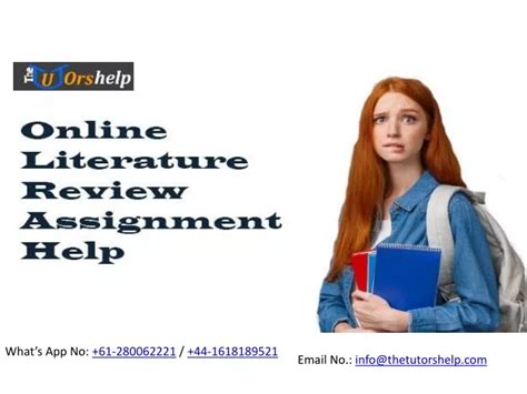 Ppt Online Literature Review Assignment Help Buy Assignment Online Do