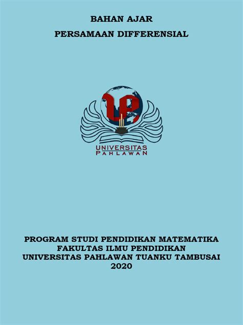 modul persamaan diferensial pdf