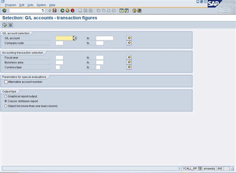 All About ABAP Technique English Tips And Tricks ABAP How To Call Report Painter Using A TCode