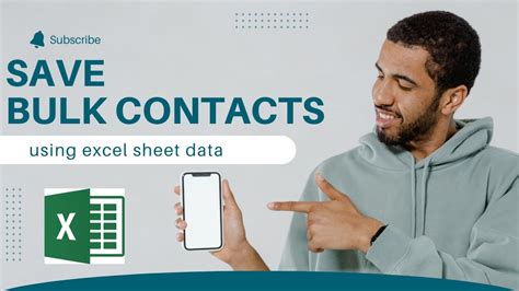 Save Bulk Contact From Excel Sheet । Excel Sheet To Contact List। How
