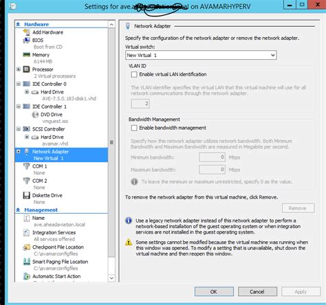 ‎avamar Hyper V 75 Network Connectivty Dell Technologies