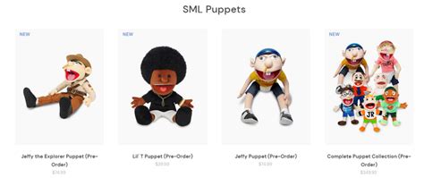 New Puppets On SML Merch Store Fandom