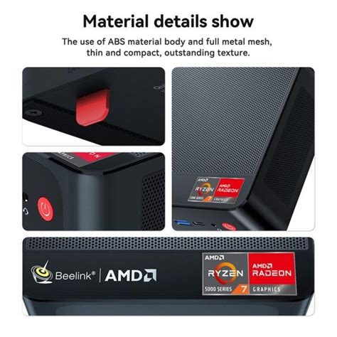 Jual Mini Pc Beelink Ser Pro H Amd Ryzen Gb Nvme Windows Pro Shopee Indonesia